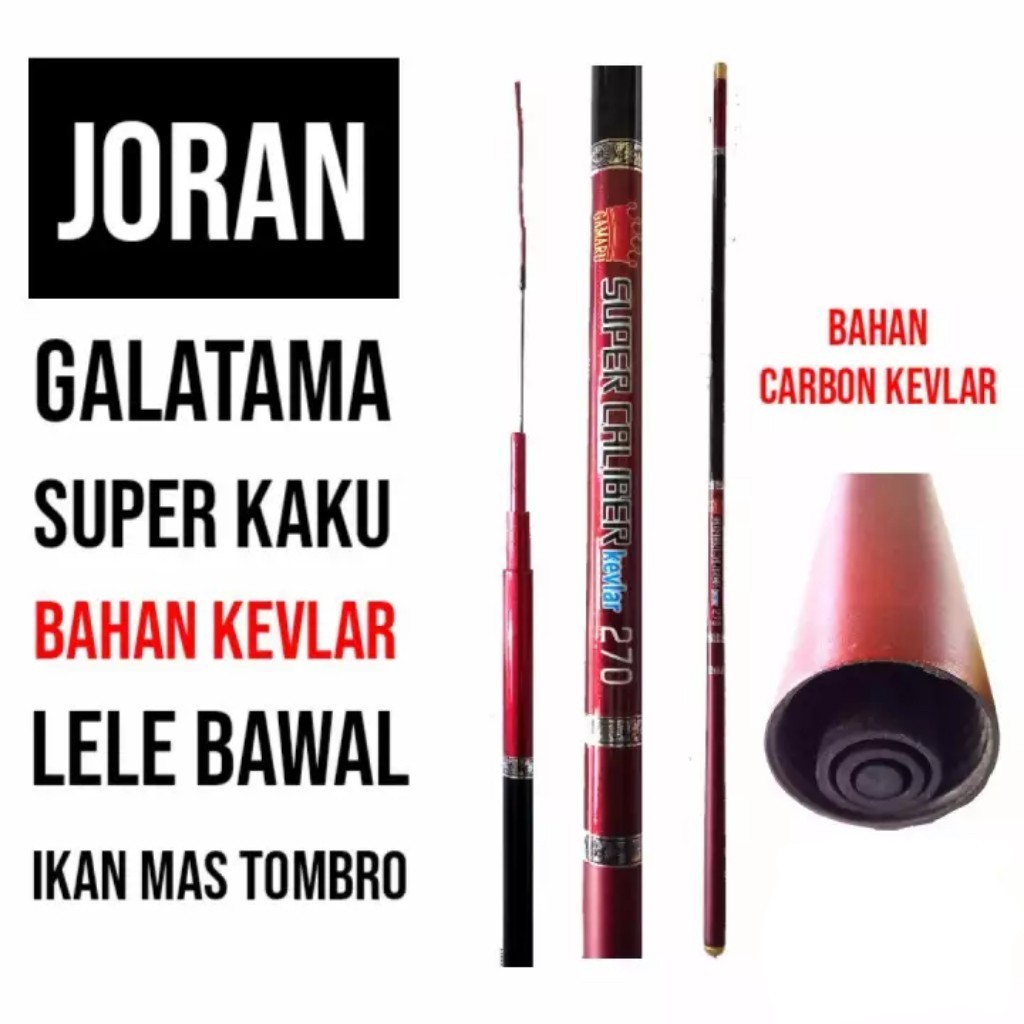 Jual JORAN PANCING POLE / TEGEK GAMARU SUPER CALIBER KEVLAR (For ...