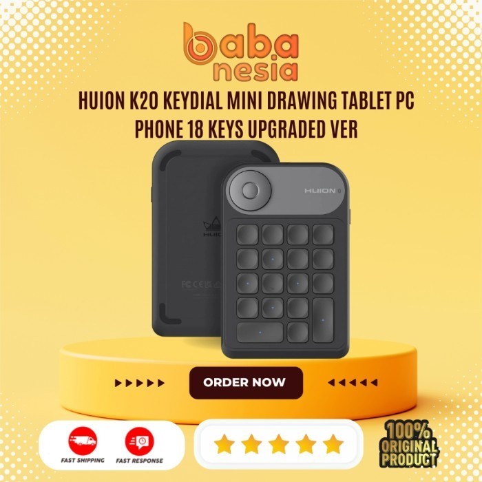 Jual HUION K20 KeyDial Mini Drawing Tablet PC Phone 18 Keys UPGRADED ...