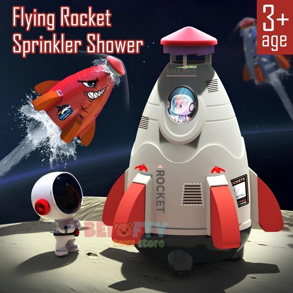 Jual Mainan Anak Roket Air Roket Pompa Air Roket Roketan Bisa Keluar ...