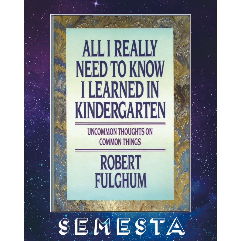 Jual Buku All I Really Need to Know I Learned in Kindergarten | Shopee ...