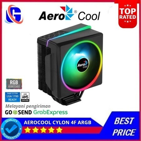 Jual AEROCOOL CYLON 4F ARGB CPU Air Cooler LGA1700 | Shopee Indonesia