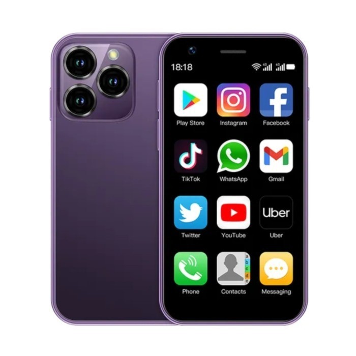 Jual Hp android mini SOYES XS16 RAM 3GB/64GB Mini Android 10 4G Dual ...