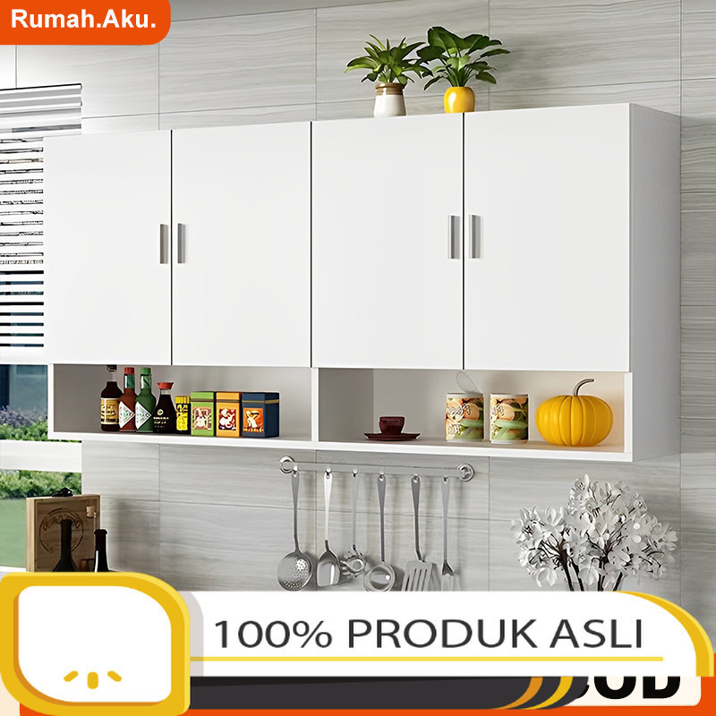 Jual KM Kitchen Set Atas 4 Pintu Lemari Dapur Ga | Shopee Indonesia