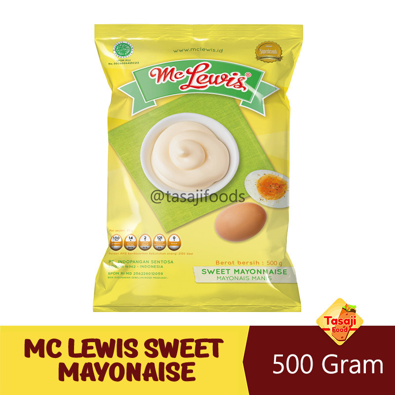 Jual Mc Lewis Sweet Mayonaise 500gr - mayo manis 500gr | Shopee Indonesia