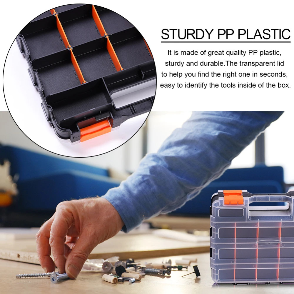 Jual Kotak Perkakas Multifungsi Storage Tool Box Double Side - G-322 ...