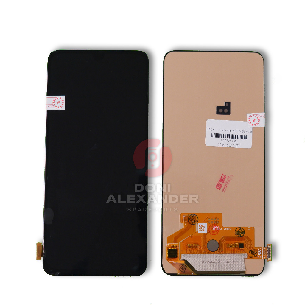 Jual LCD TOUCHSCREEN SAMSUNG GALAXY A80 A805 COMPLETE ORIGINAL 1 SET ...