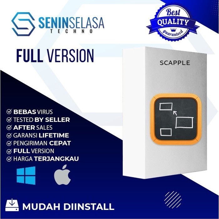 Jual Software Mind Map: Scapple 1 [WIN & MAC] | Shopee Indonesia