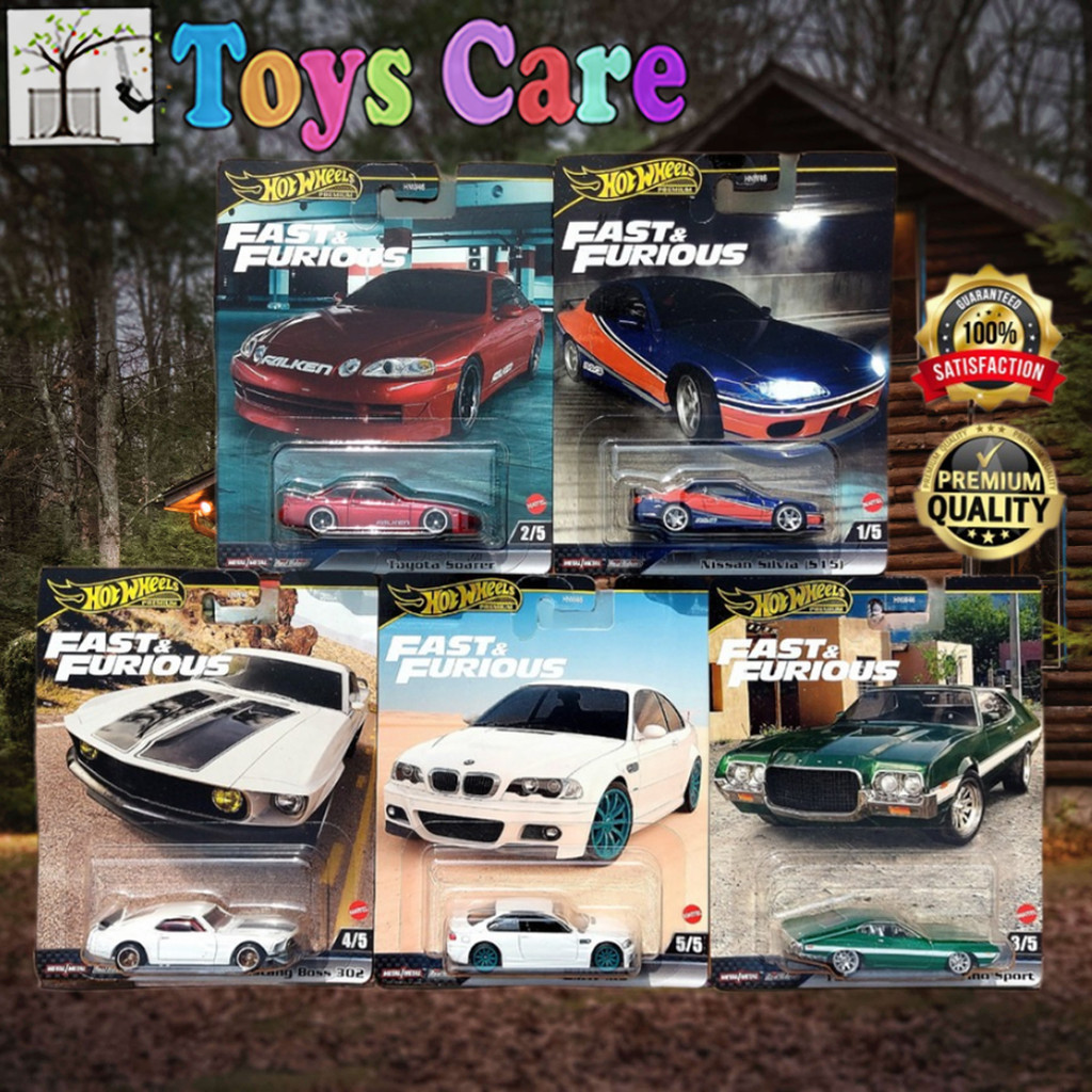 Jual Hot Wheels Fast&Furious Lot F Nissan Silvia Ford Mustang Boss Ford ...