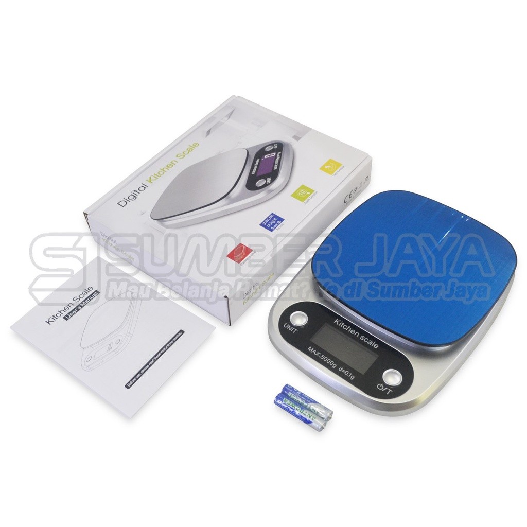 Jual Digital KITCHEN SCALE 5KG TIMBANGAN DIGITAL 5kg Timbangan Dapur CH ...