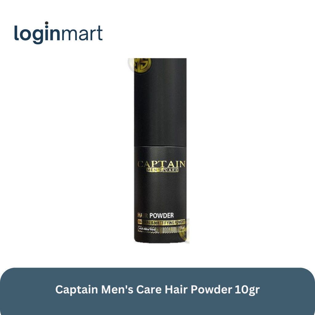 Jual Captain Men's Care Hair Powder 10gr | Shopee Indonesia