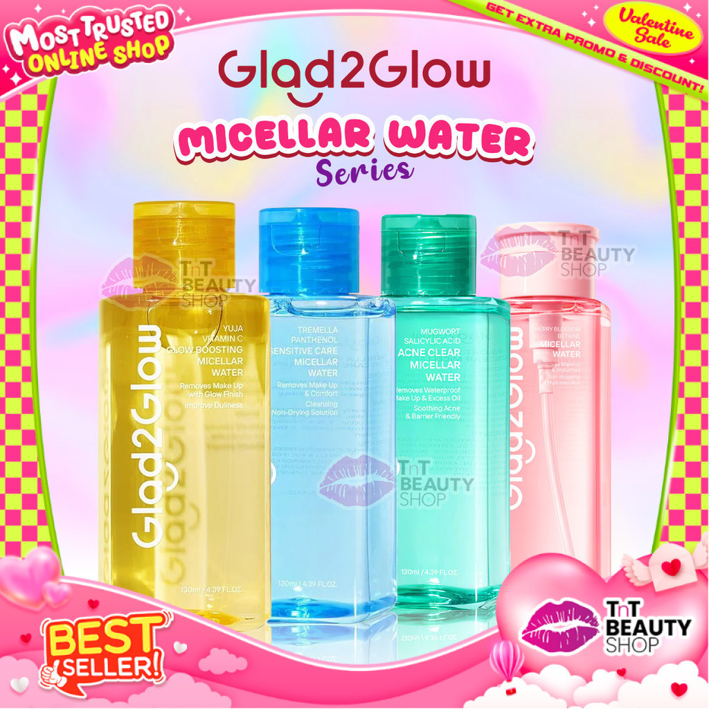 Jual Glad 2 Glow Micellar Water Glad2Glow Series | DnD Beauty Shop ...