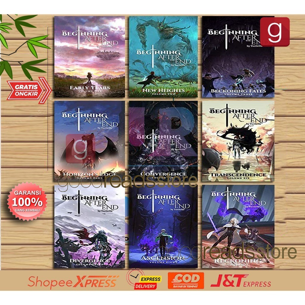 Jual The Beginning After The End (9 book series) By TurtleMe - Book 1 ...