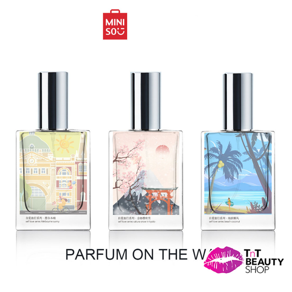 Jual MINISO Parfum Wanita On The Way Perfume 15ml Parfum Mini EDT ...