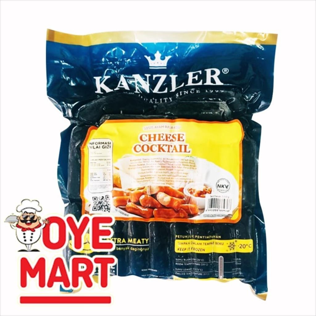 Jual KANZLER CHEESE COCKTAIL 500GR | Shopee Indonesia