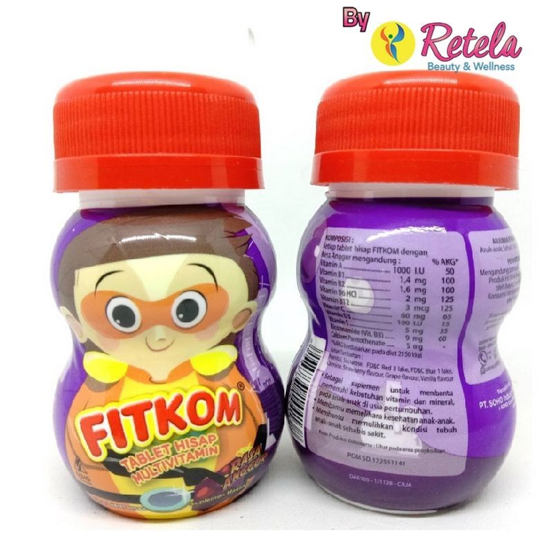 Jual FITKOM ANGGUR 1 BOTOL 21 TABLET | Shopee Indonesia