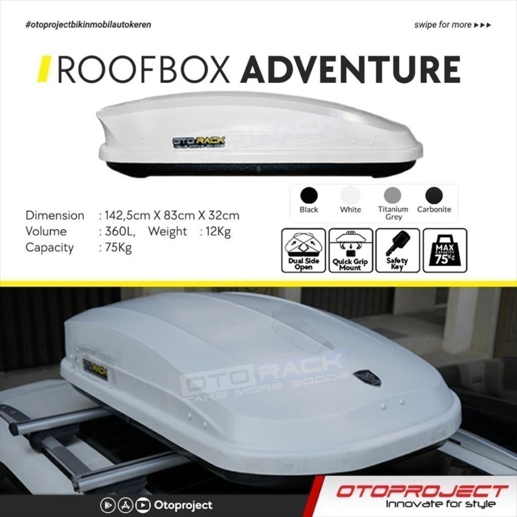 Jual RoofBox Adventure Otorack Rack Bagasi Atas Mobil Roof Box ...