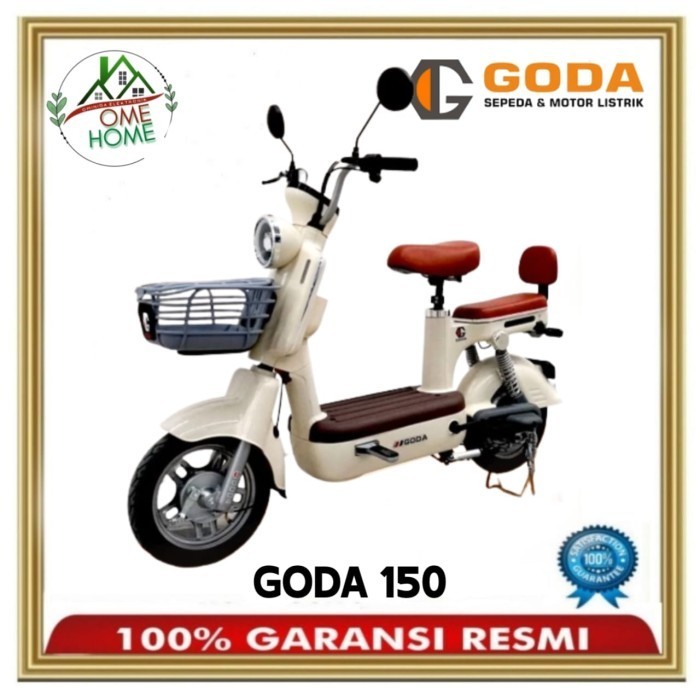 Jual Sepeda listrik Goda 150 golden panda 550watt | Shopee Indonesia