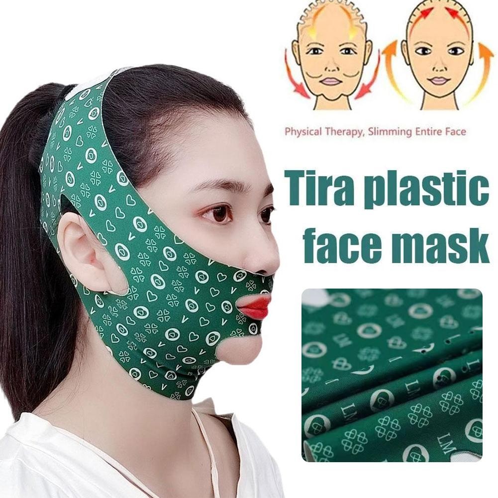 Jual V-face Bandage Lifting Face Mask For Daily And Night | Shopee ...