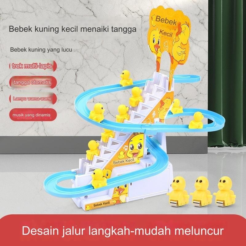 Jual Mainan Bebek Kecil Otomatis untuk Anak-anak, Jalur Pendidikan Anak ...