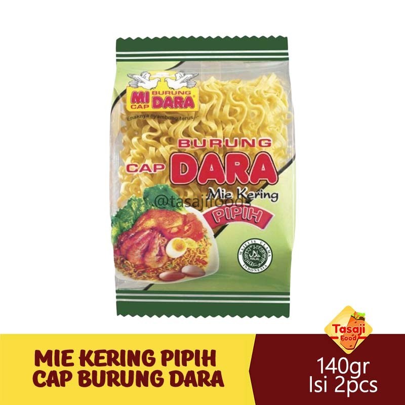 Jual Mie Kering Pipih Cap Burung Dara 140gr Isi 2 Pcs | Shopee Indonesia