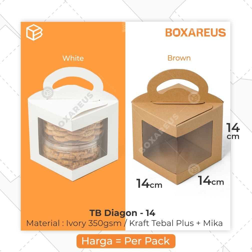 Jual Kemasan Kue Kering Box Toples Cookies Dus Hampers Packaging | TB ...
