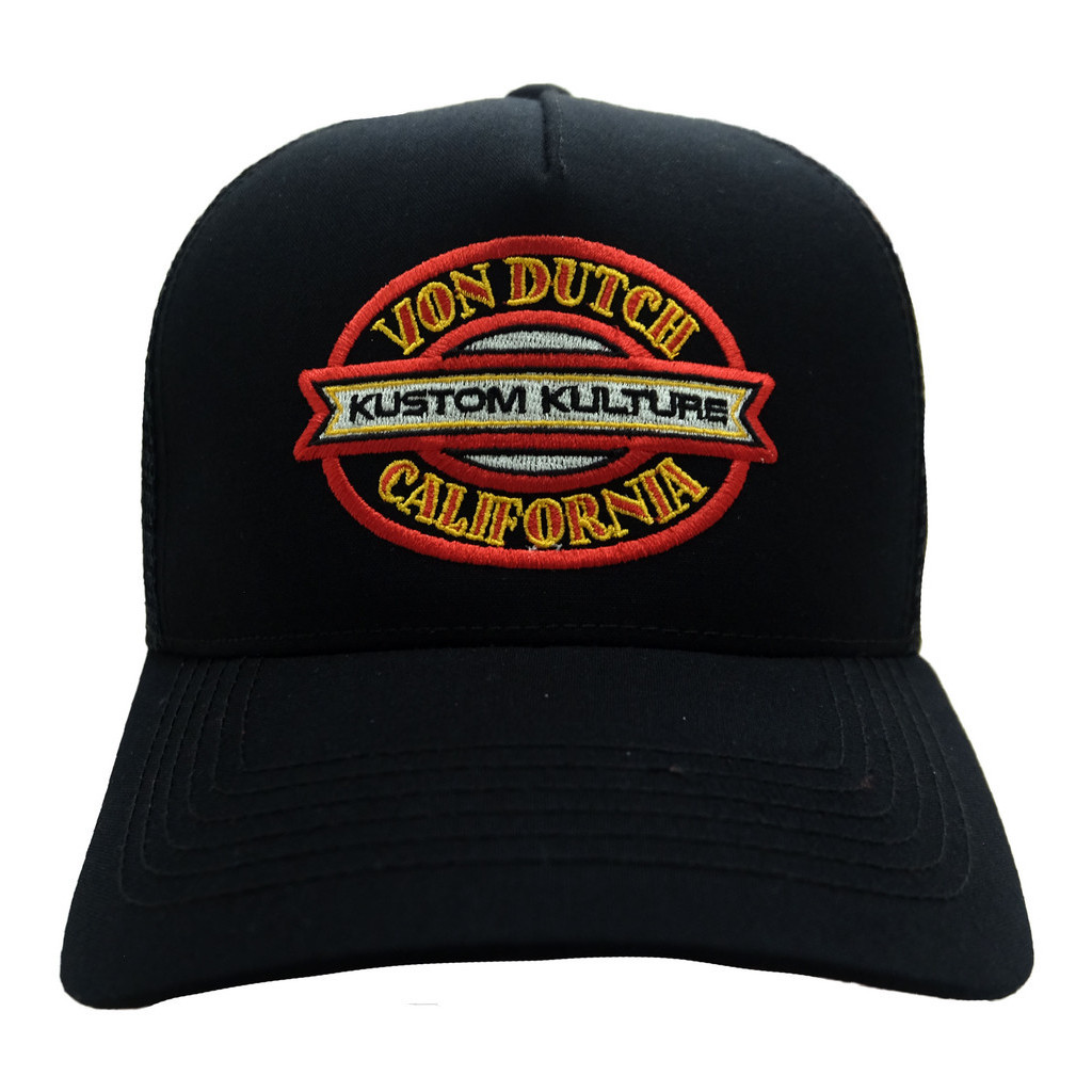 Jual Von Dutch Caps 1099 Black | Shopee Indonesia