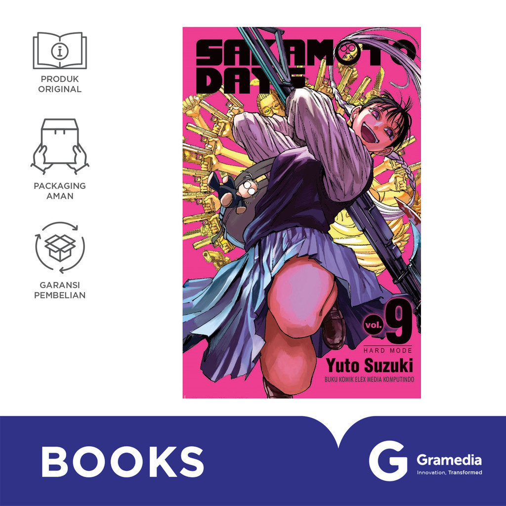 Jual Komik Sakamoto Days 09 (Yuto Suzuki) | Shopee Indonesia