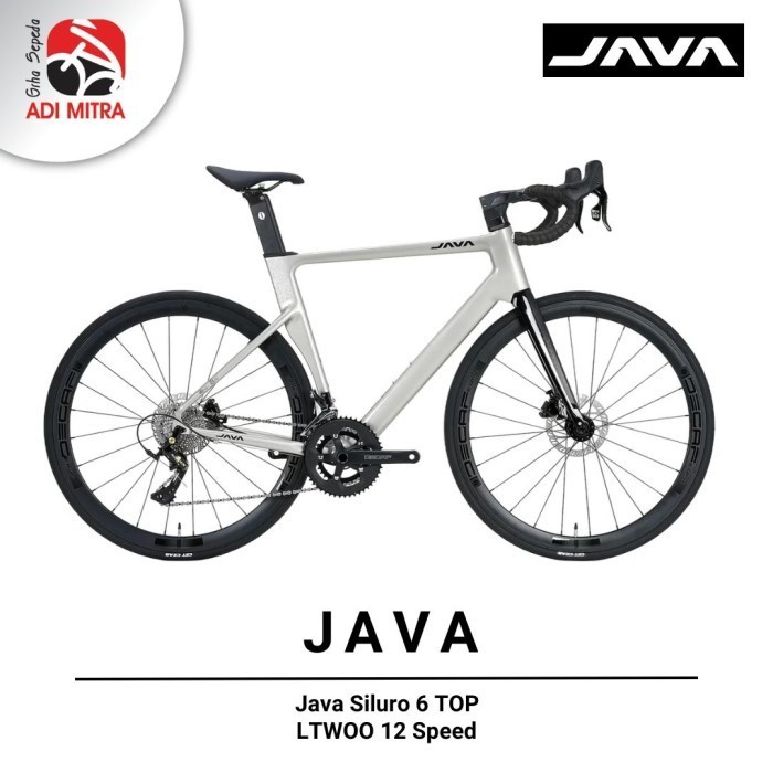 Jual Java Siluro 6 TOP 2024 Thru Axle 24 Speed Road Bike | Shopee Indonesia