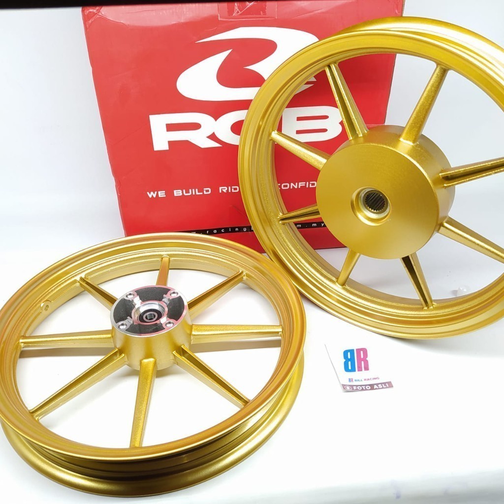 Jual Velg Racing Sport Rim RCB SP 811 Gold Honda Vario 125 Vario 150 ...