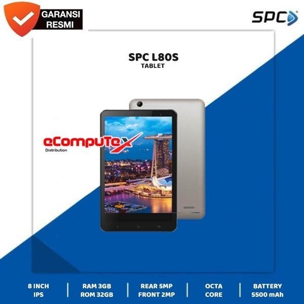 Jual SPC PC TABLET L80S - 3GB/32GB 8" 5MP/2MP ANDROID 10 | Shopee Indonesia