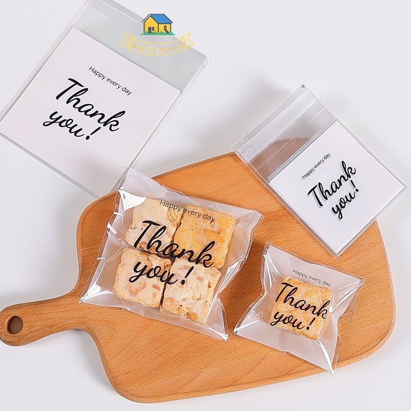 Jual [100 PCS] Plastik Cookies Kue Snack | Plastik Bungkus Snack ...