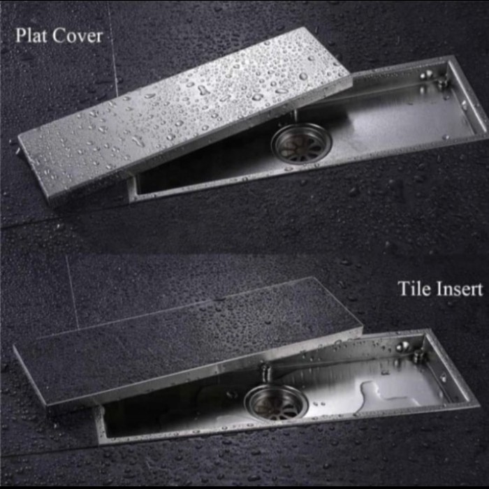 Jual TK Floor drain panjang 40cm / smart drain Sus 304 - Premium ...