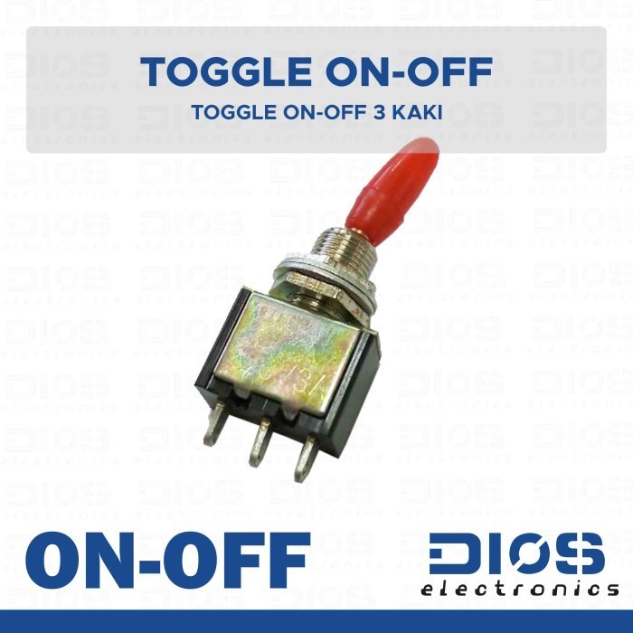 Jual Switch Saklar Toggle ON OFF 3 Kaki 3A 250V | Shopee Indonesia