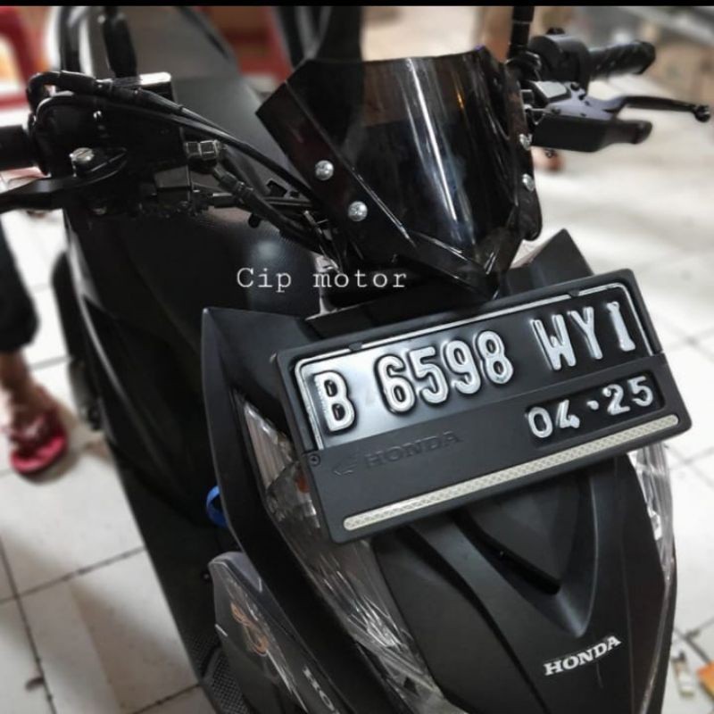 Jual Visor Beat Street baru lama hitam smoke visor motor | Shopee Indonesia