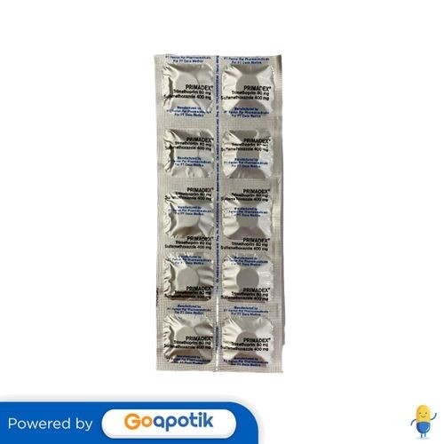 Jual Primadex 400/80 Mg Strip 10 Tablet | Shopee Indonesia