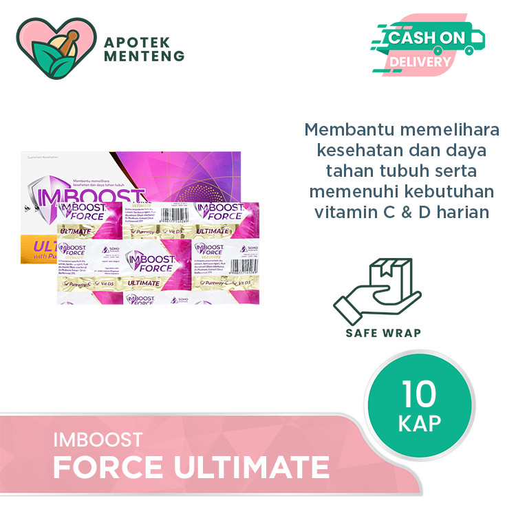Jual Imboost Force Ultimate 10 Kapsul - Vitamin Penambah Sistem Imun ...
