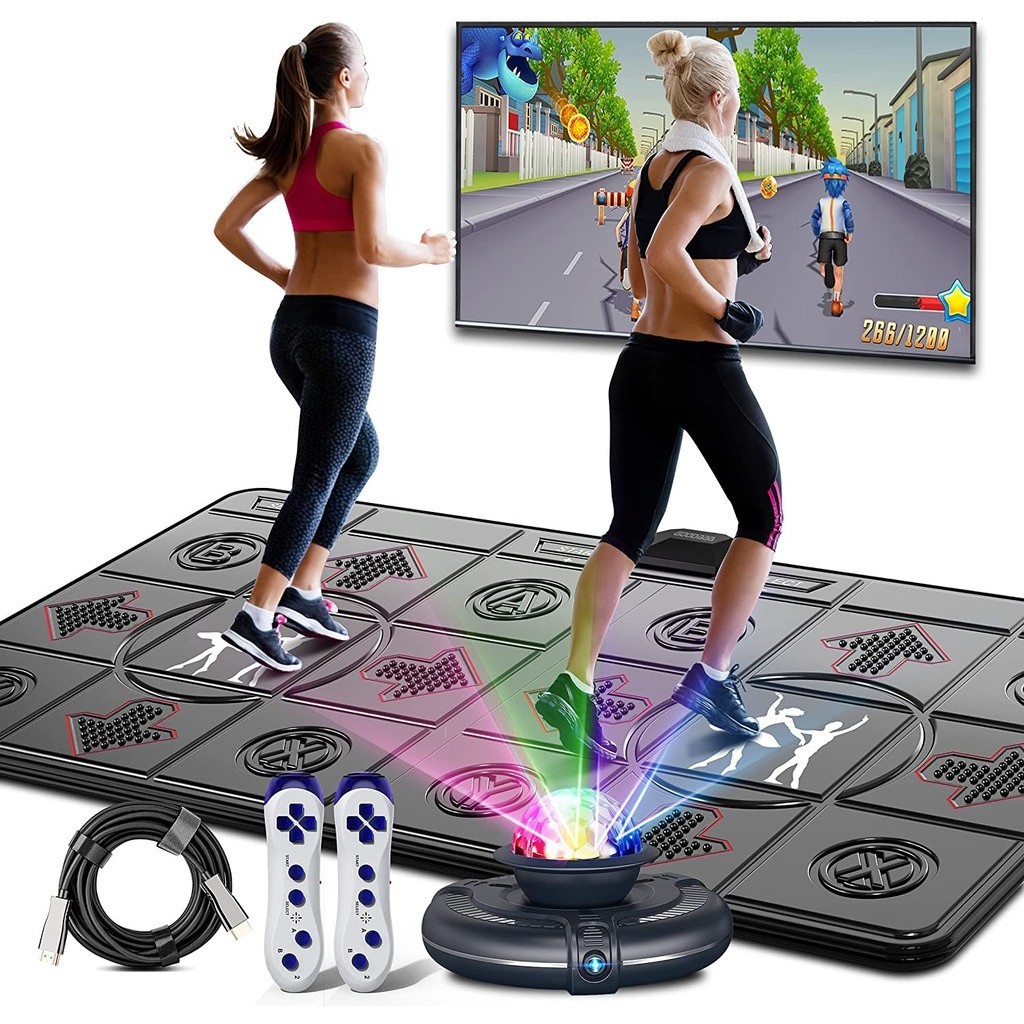 Jual Dance Mat Game for TV / PC Motion Sensing Double User with Two ...