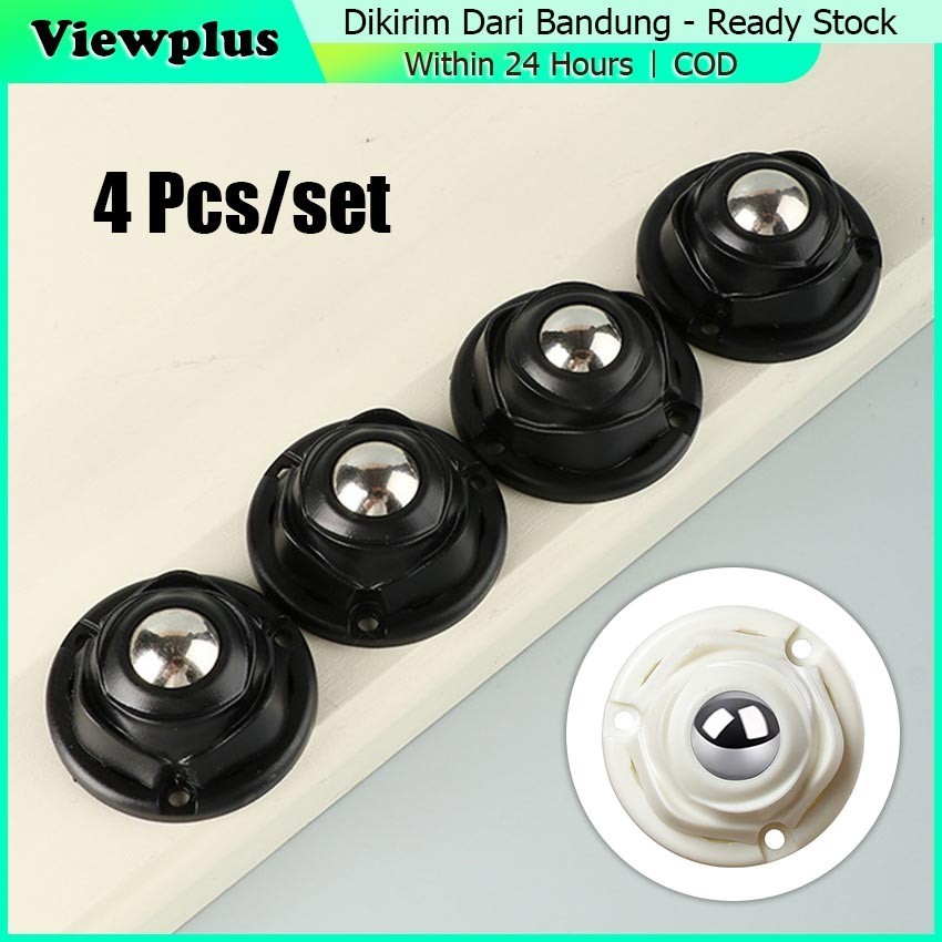 Jual 4Pcs Roda Kecil Tempel 360 Derajat Stainless Roda Furniture Dan ...