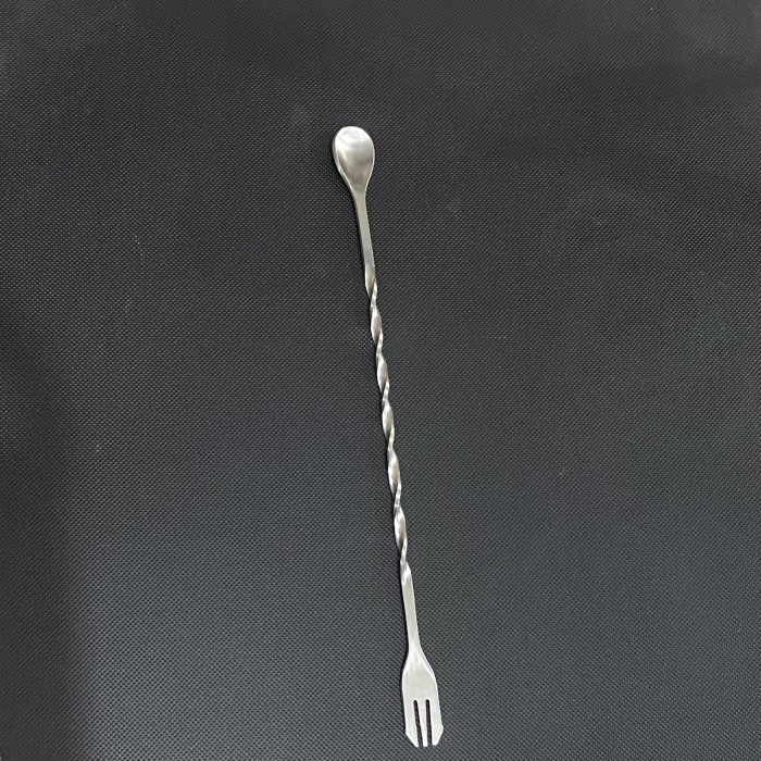 Jual Long bar spoon sendok pengaduk cocktail bar stirring mixing 26 cm ...