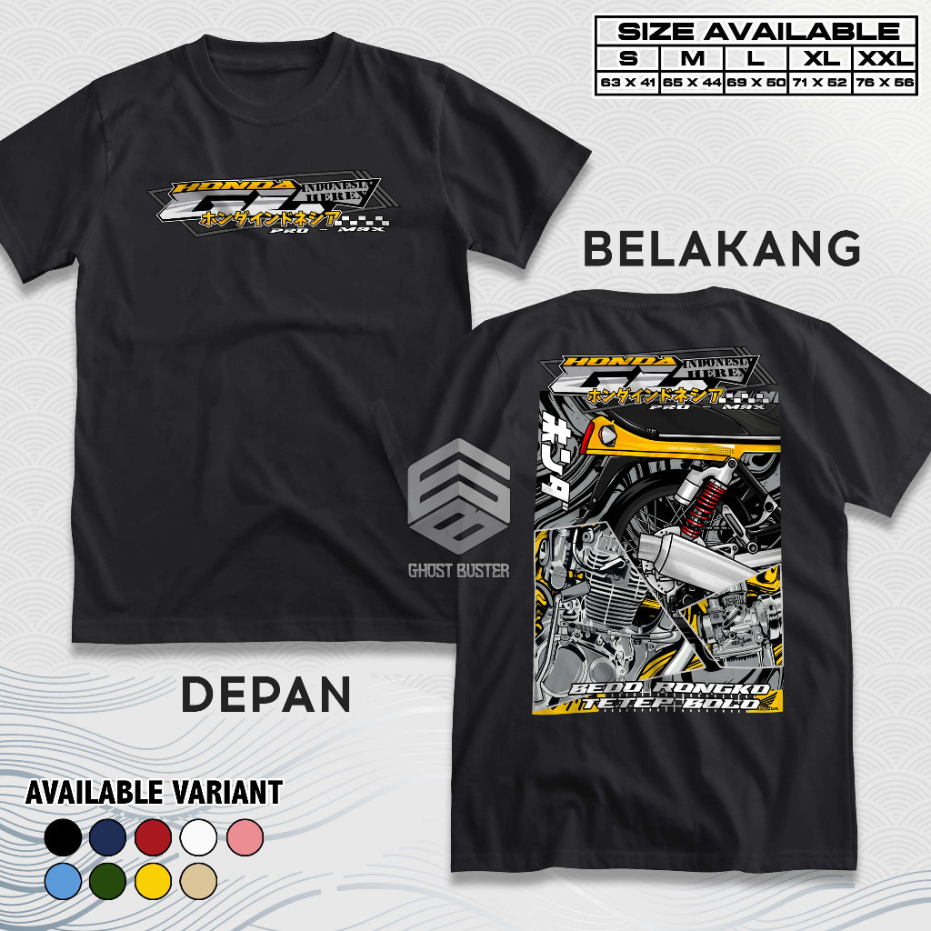 Jual Kaos Racing Honda GL Pro Max Bedo Rongko Tetep Konco Baju Distro Motor Herex Honda Gank ...