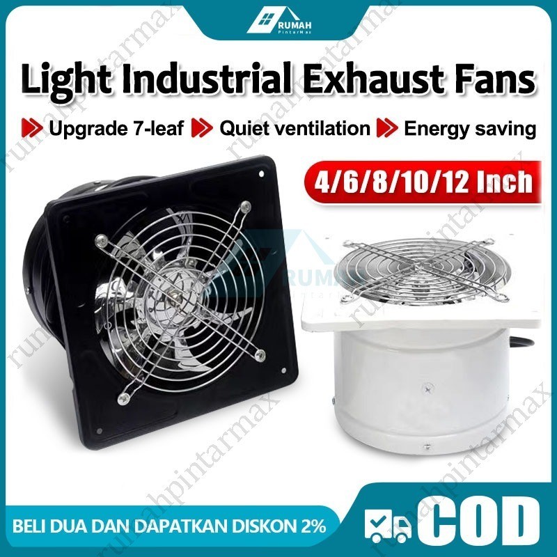 Jual 【Ready Stock】4/6/8/10/12/14/16 Inch Exhaust Fan Kipas Angin Kipas ...