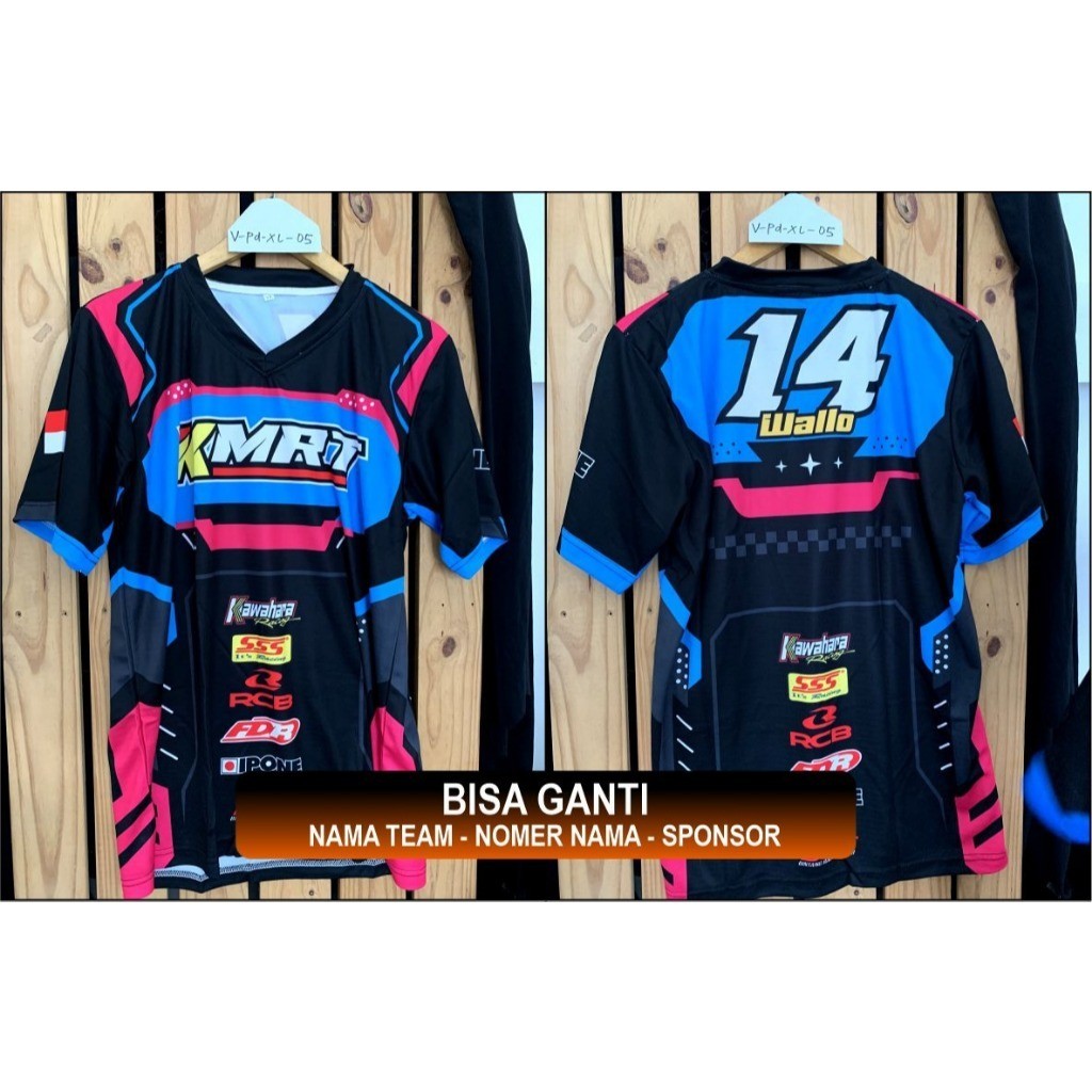 Jual 101 KAOS RACING CUSTOM DESAIN FULL PRINTING CUSTOM DESAIN JERSEY ...