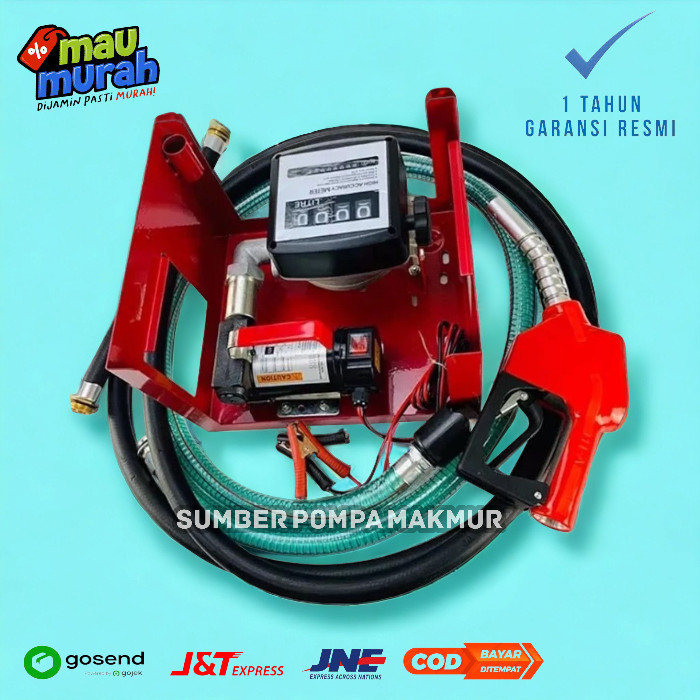 Jual Fuel Transfer Pump DC Pompa Transper Solar Minyak OLI BBM ...