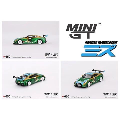 Jual MINI GT LBWK NISSAN 35GT RR PRINCESS RORO MIZU DIECAST | Shopee ...
