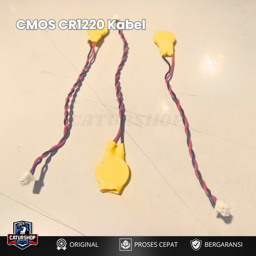 Jual Baterai CMOS CR1220-3V Cable CMOS Laptop Notebook CR1220 Kabel ...
