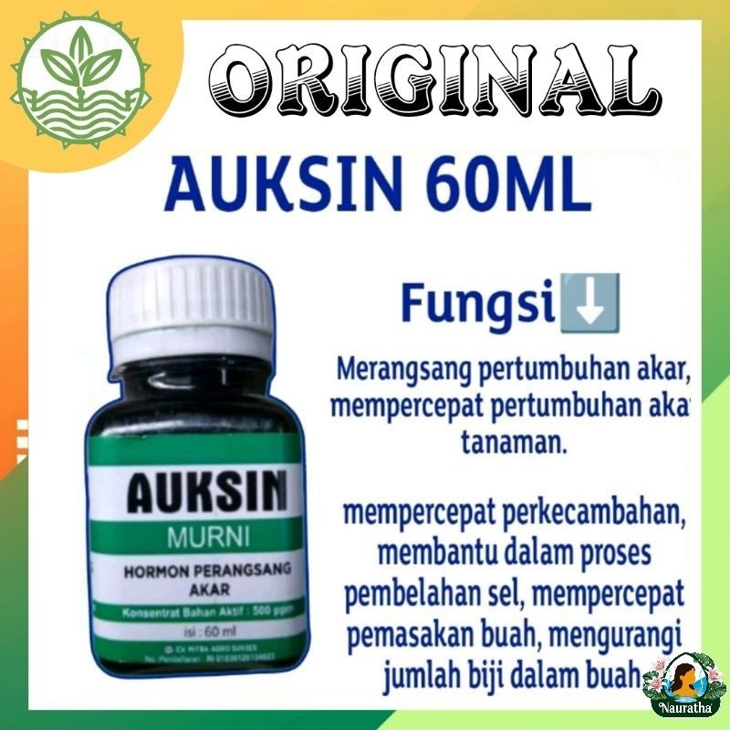 Jual AUKSIN PERANGSANG AKAR MURNI 60ML/ ZPT PERANGSANG AKAR/ HORMON ...