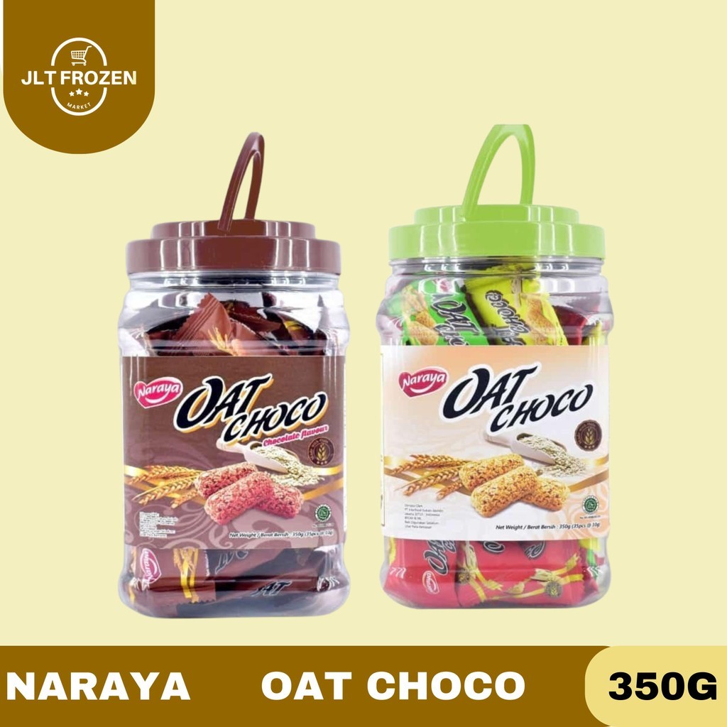 Jual Naraya Oat Choco Snack 350g / Rasa Coklat / Original Kemasan ...
