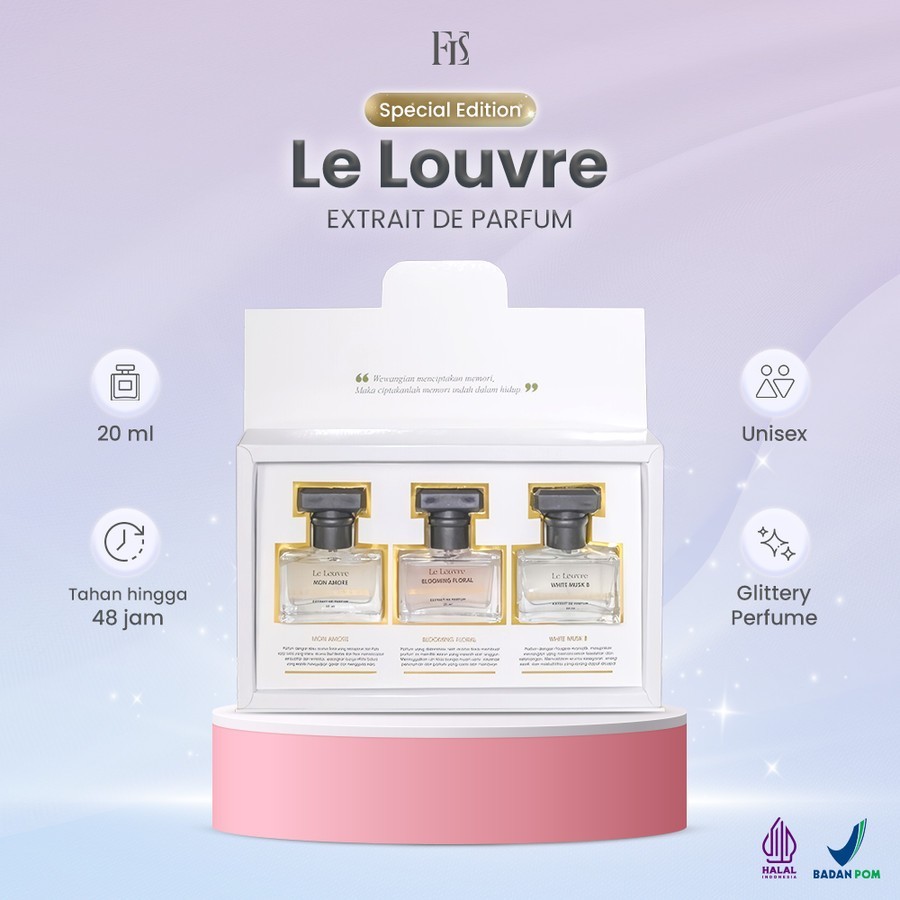 Jual [FRESH] BPOM L'LOURE Premium Extrait De Parfum Exclusive 1 Box 3 ...