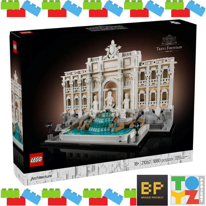 Jual Lego 21062 Architecture - Trevi Fountain | Shopee Indonesia