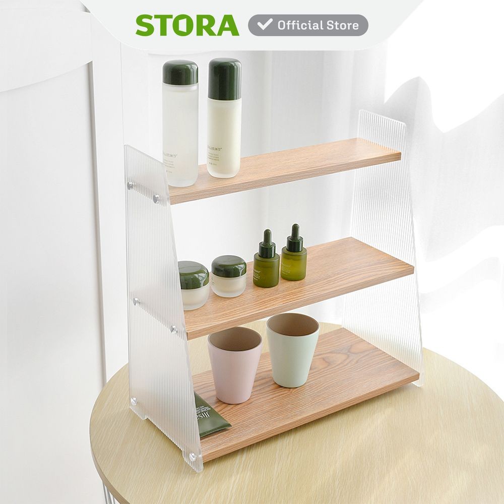 Jual Stora Rak Penyimpanan Meja 3 Tingkat Organizer Serbaguna Tempat ...